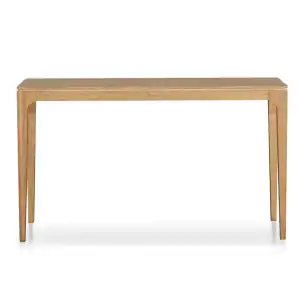 1.4m Oak Console Table - Natural - Touch of Scandi